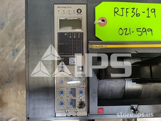 Square D Rjf Powerpact R-frame Mccb Unused Surplus 125 Volts DC Shunt ...