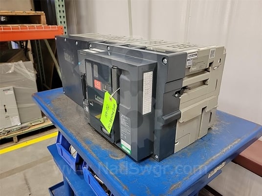 4000 Amps Square D Masterpact Mtz3 40h3 Eo/do (mtz340h3) 120 Volts AC ...