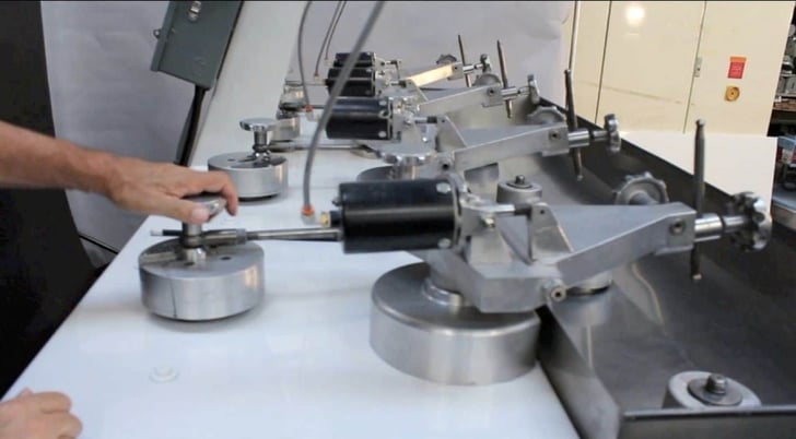 Strasbaugh #6DE/DC, 16"/400 mm - 20" centers, includes: DC drive system ...