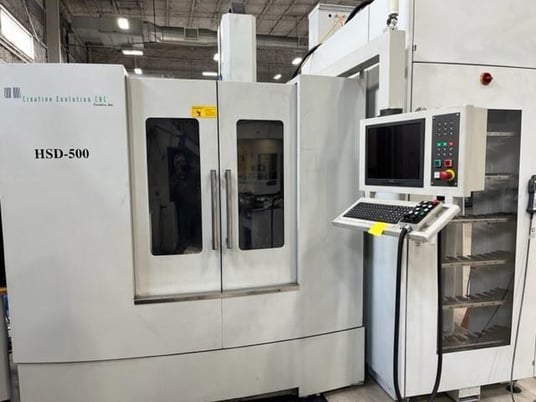 Geonics Creative Evolution #HDS-500, CNC high-speed vertical machining ...