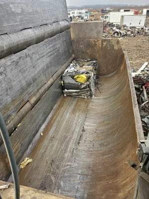 Colmar USA Inc #B5000, Portable Baler/Logger w/Crane, 32" x 24" x ...