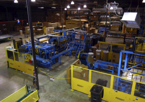 Marquip Pillar Pallet System, Includes 12000 lb. Forklift, Paper Roll ...