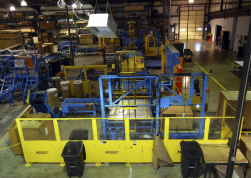 Marquip Pillar Pallet System, Includes 12000 lb. Forklift, Paper Roll ...
