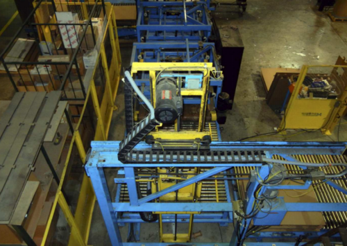 Marquip Pillar Pallet System, Includes 12000 lb. Forklift, Paper Roll ...