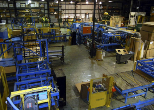 Marquip Pillar Pallet System, Includes 12000 lb. Forklift, Paper Roll ...