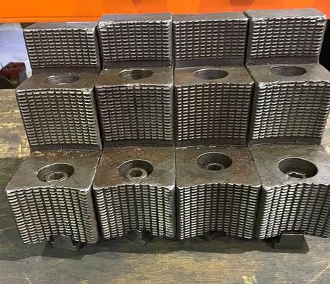 8" tall chuck jaws, Webster & Bennett, 3 step, will fit 48", 60" & 72 ...