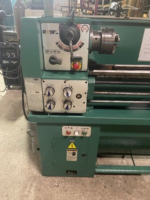 Royal #GHE-1340, lathe engine, 3-jaw chuck, 3 HP, 240 V., 3-phase ...