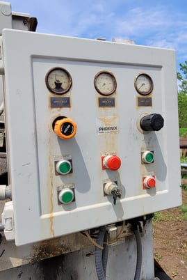 6.5' Phoenix Process Equipment Co #WX-6.5', 2 meter belt filter press ...