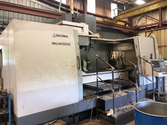 Okuma #Millac-1052V, OSP-P200M, 80.7" X, 41.7" Y, 31.5" Z, 6000 RPM ...