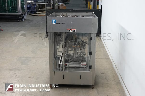 Biner Ellison #BE12HD, automatic, 12 head rotary, overflow filler ...