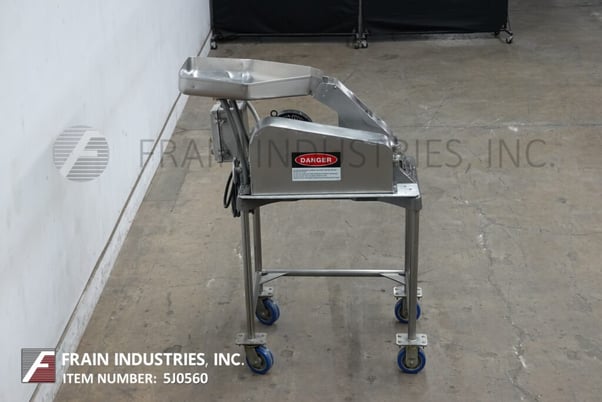 Fitzpatrick #D6, 316 Stainless Steel comminutor mill, 16 swing knife ...