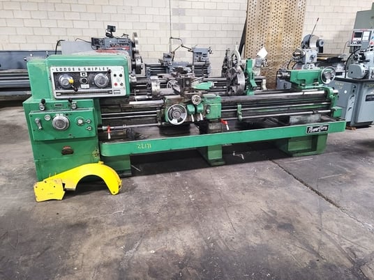 18" x 78" Lodge & Shipley #1610 PowerTurn lathe, 10" swing over cross ...