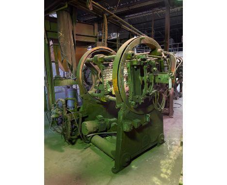 Shalco #U180, gas fired shell core machine with gun drilled heater ...