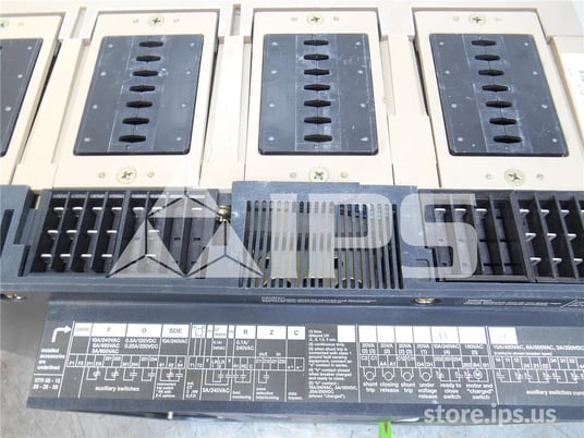 1200 Amps Square D Merlin Gerin Mp12 H1 Mo/bi 4 Pole Str38s Lsi, 1200 ...