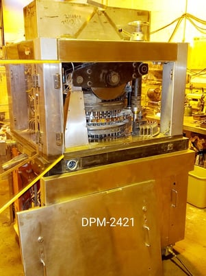 Manesty #Rotapress-Mark, rotary tablet press, 45 station, force feeded ...