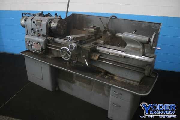 15" x 50" Clausing #15", engine lathe, 9-1/2" swing over cross slide ...