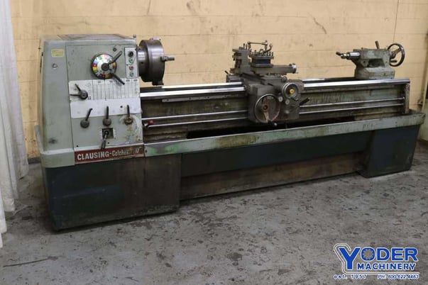 17" x 80" Clausing #17" Colchester, engine lathe, 10-1/2" swing over ...