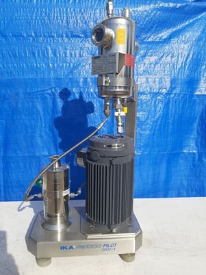 IKA #Process-Pilot-2000/4, 316 Stainless Steel homogenizer/high shear ...