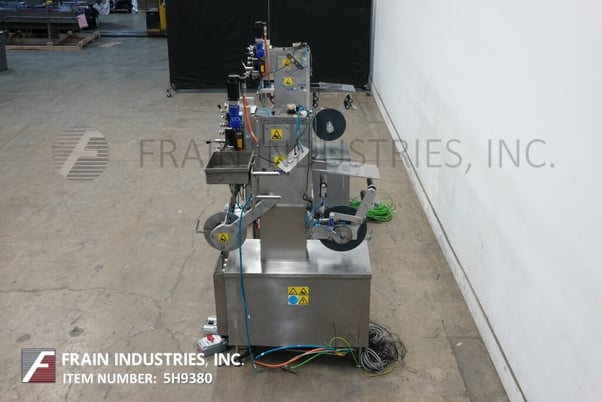 Fords Packaging Systems #220, twin head free standing capping presses ...
