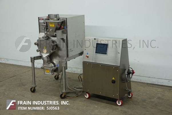 Fitzpatrick #IR520, Stainless steel, medium volume, roller compactor ...