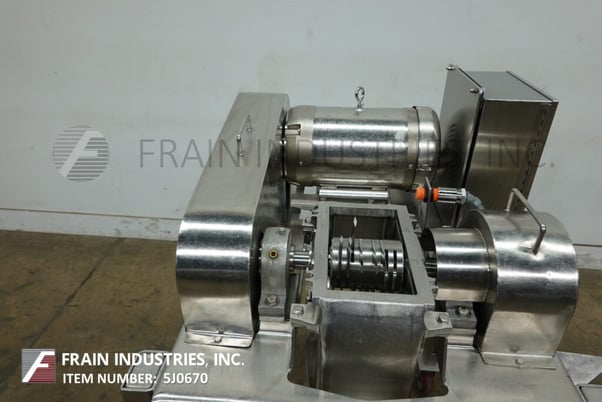 Fitzpatrick #DAS06, Stainless Steel hammermill, 5" feed throat, 16 ...