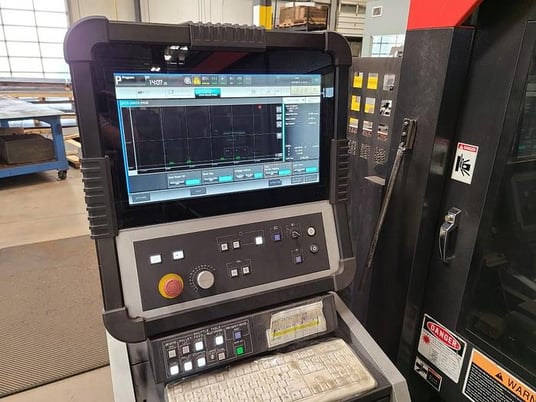 Amada #FOM2-3015-NT, CNC Co2 laser, 4000 watt, 5' x10' sheet, NT ...