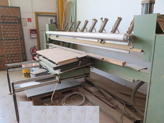 Brandt PF-20/31, Feed Through - Single Sided Postformer, 122" Capacity ...