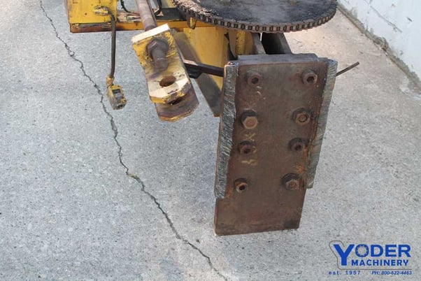 3 Ton, Aceco, jib crane with hoist, 180 degree arm rotate, 269" arm, 18 ...