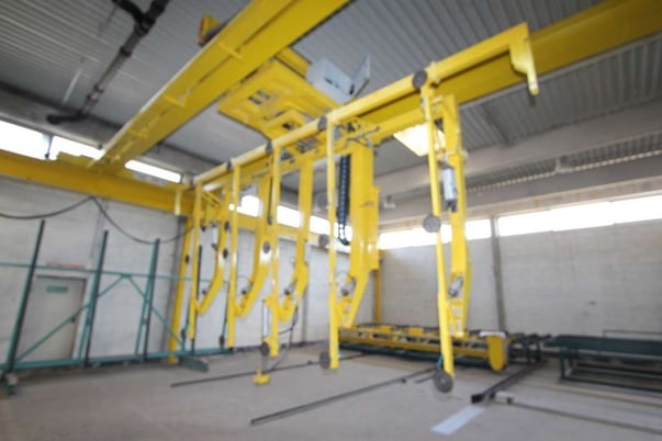 Hegla PBS-6133, Glass Gantry Loading System, Automatic loading rotating ...