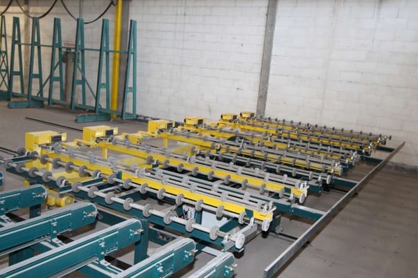 Hegla PBS-6133, Glass Gantry Loading System, Automatic loading rotating ...