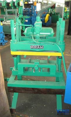 7 Ton, Airam, cut-off press, 3 stroke, 10-1/4" Shut Height, 24 between ...