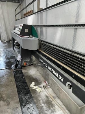 Bottero Victralux-110FX, Vertical Glass Edge Grinder, 10-Spindle, 0.6 ...