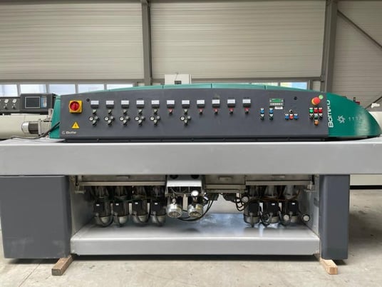 Bottero Victralux-111-F, Vertical Glass Edge Grinder, 11-Spindle, 24 ...
