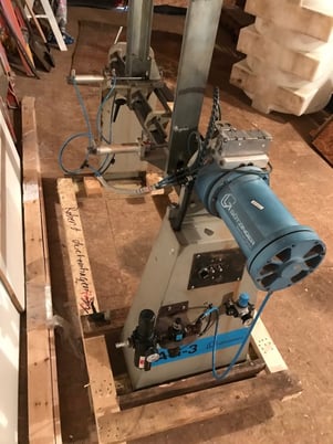 Festo / Goetzinger #AG-3, Louver Swedger/Chamfering, 80 louver slats ...