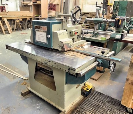 Holytek #HRS-12TK, Single Blade Straight Line Rip-Saw, 15 HP - 4500 RPM ...