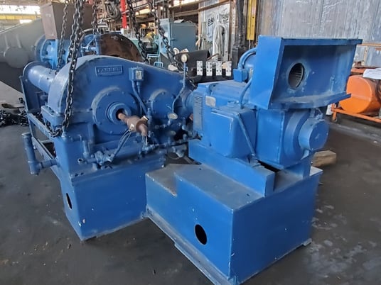 4.5" Farrel plastic extruder, 12:1 L/D, 125 HP, direct drive, lowboy ...