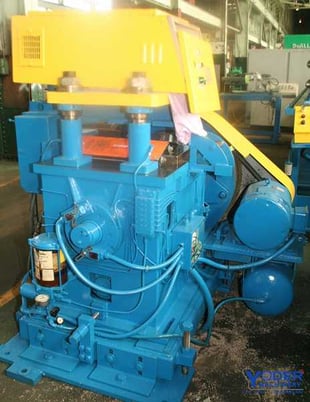 Coe, 4-post flying cut-off press, 2 stroke, air clutch, 7-1/2 HP ...