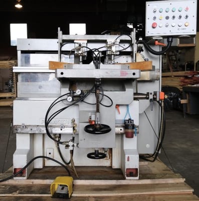 Bacci #TTF-1, Miter/Mortise/Tenon Door Machine, 45 deg miter frame door ...