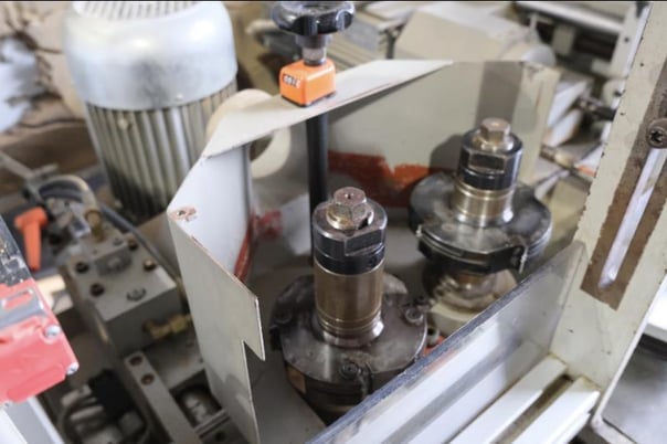 Bacci #TTF-1, Miter/Mortise/Tenon Door Machine, 45 deg miter frame door ...