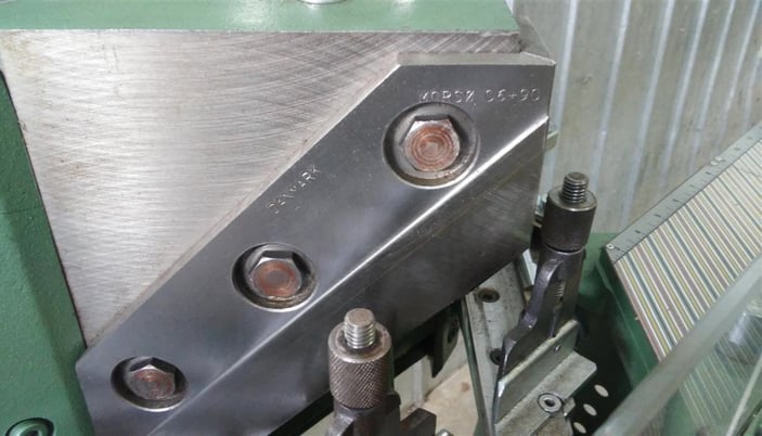 4" x 5.7" Morso #F, Double Miter Guillotine, 2-1/2" square cutting ...