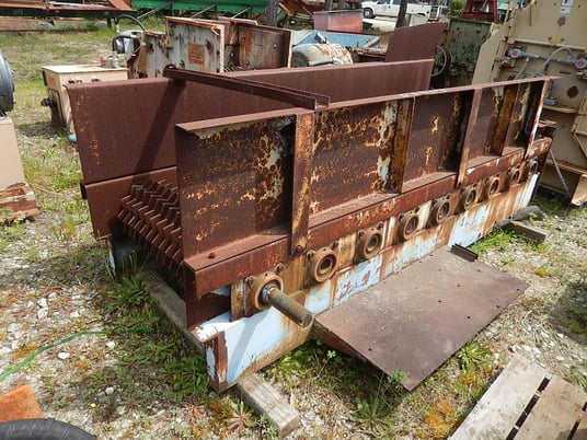 36" x 120" Custom Built #3-ft.-X10-ft., Disc Screen, 9 Rows of Discs ...