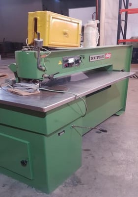 Kuper FW-1150, Zig-Zag Veneer Stitcher, 0.188" thickness, 45.25" throat ...