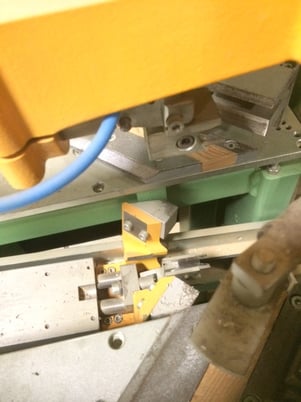 Rotox #EPA-378, CNC Corner Cleaner, 160 x 150 mm profile, 320 x 320 mm ...