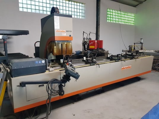 Elumatec #SBZ-122, Profile Machining Center, 4600 mm bed length, 3850 ...