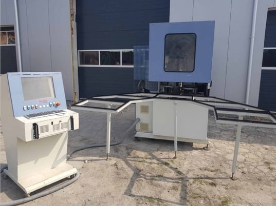 Rotox #EPA-179, CNC Corner Cleaner, 140 mm profile width, 320 x 320 mm ...