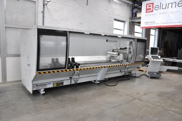 FOM #Dali-40, Profile Machining Center, 167" X, 41" Y, 17" Z, ISO 30 spindle, 7+1 tool, 12000 ...