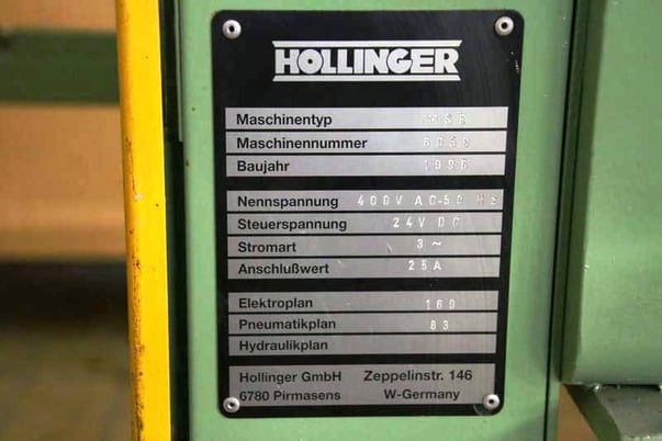 Hollinger MSE-II-EP-SB 300/300, 4-Head Welding Machine, 118" x 118 ...