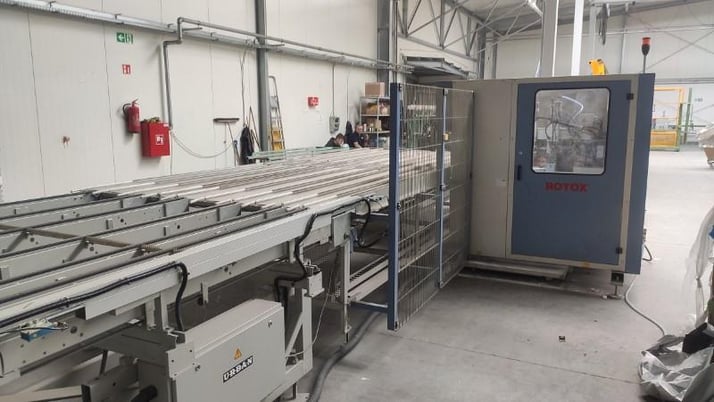 Urban AKS-6410-35/25, 4-Head Welding Machine, R-L, 2500 x 3500 mm weld ...