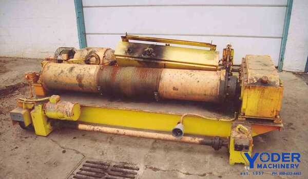 5 Ton, Ace #A75, trolley hoist, 8' 6" spread, 35' lift, 7/16" XIP hoist ...