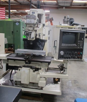 Comet #MV-5, vertical CNC bed mill with delta control, 30" X, 20" Y, 20 ...